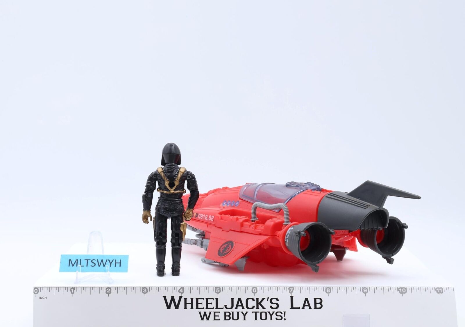 Cobra Stellar Stiletto W/Star Viper 100% Complete 1988 GI Joe Hasbro ...