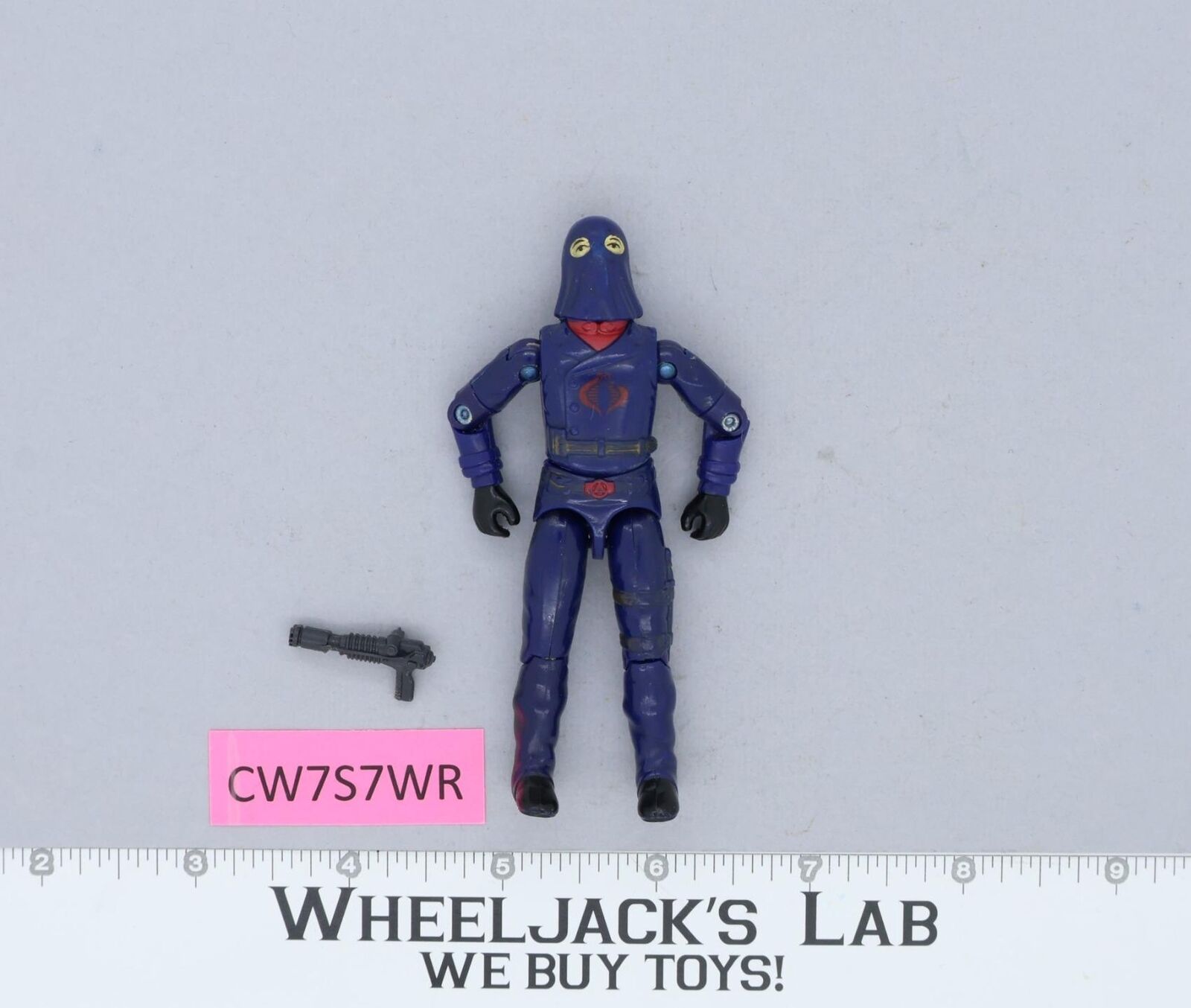 Cobra Commander V2 MAIL AWAY 100% Complete G.I. Joe 1984 Hasbro Vintage ...
