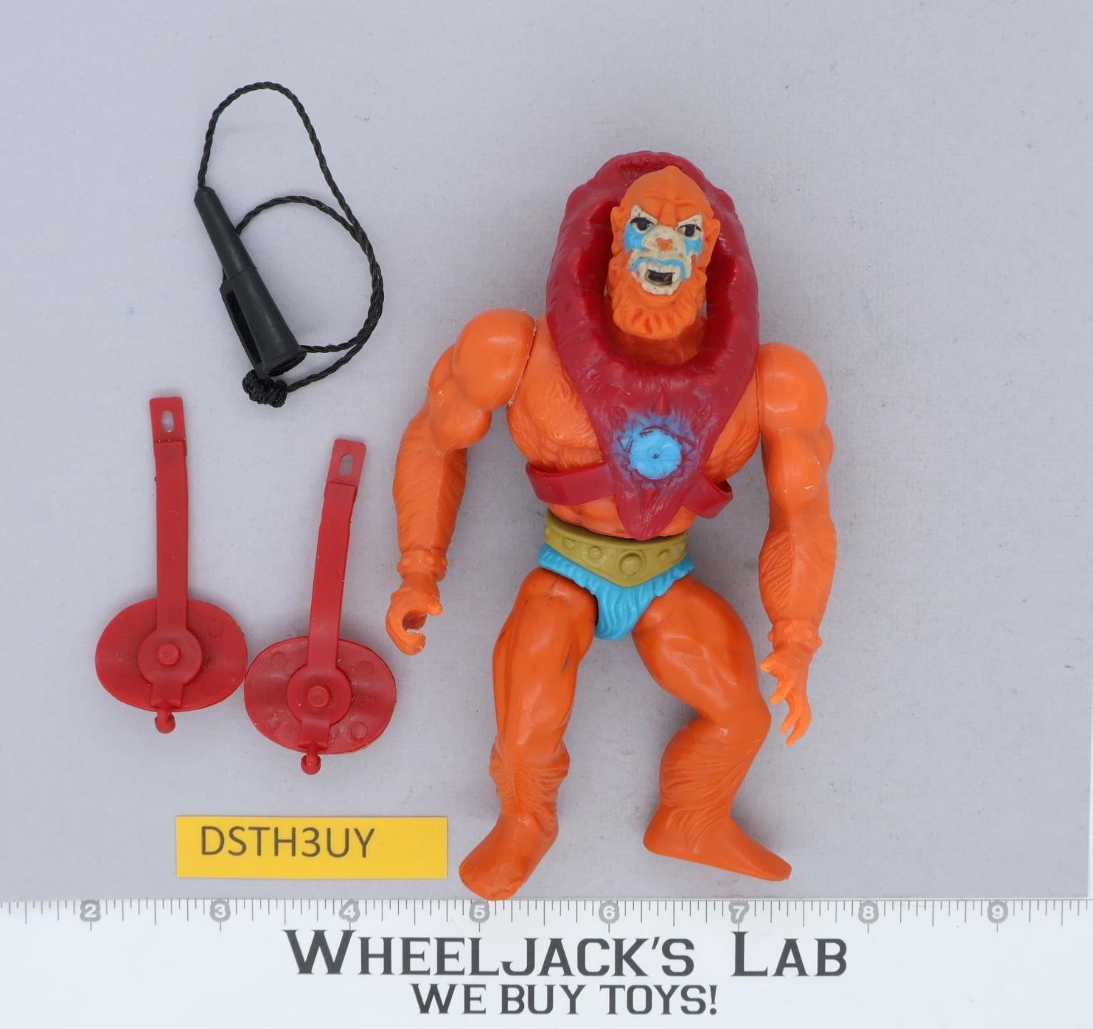 Beast Man 100% Complete He-Man Masters of the Universe MOTU 1982 Mattel ...