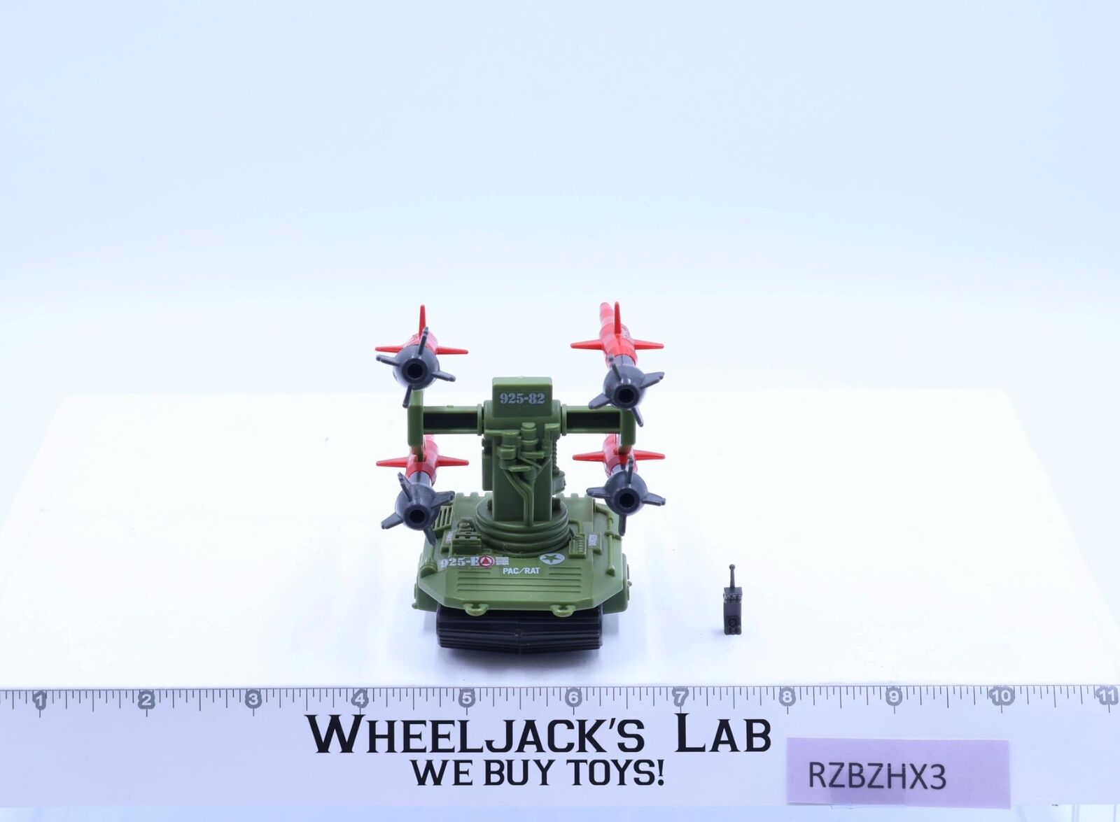 Missile Launcher PAC/RAT 100% Complete G.I. Joe Hasbro 1983 Vintage ...