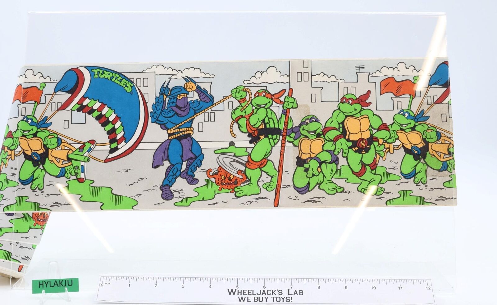 Teenage Mutant Ninja Turtles 6" Wallpaper Border 1990 Mirage Studios ...