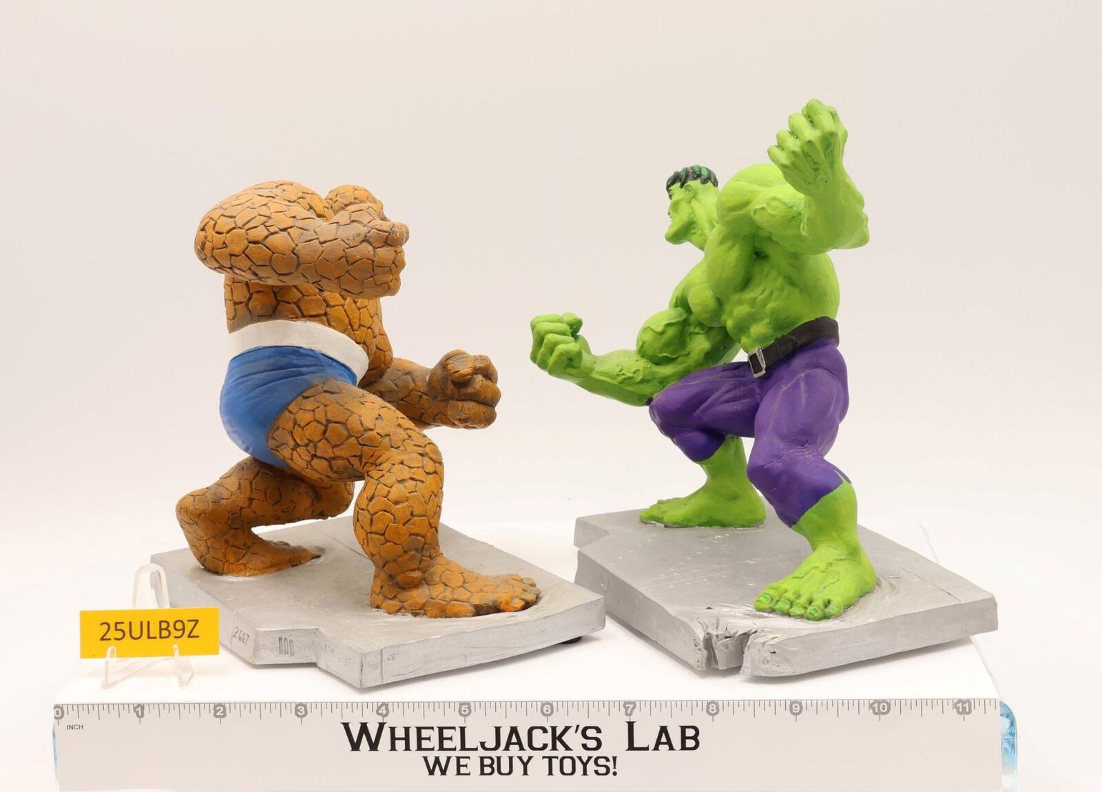 Hulk vs The Thing Marvel Comics 1994 Bowen Designs Bookends - Wheeljack ...