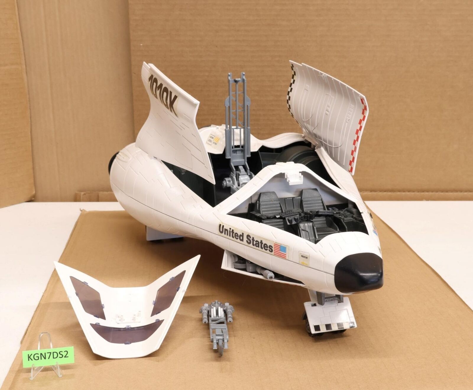 Defiant Space Shuttle 1987 GI Joe Vintage Hasbro Vehicle Action Figure ...