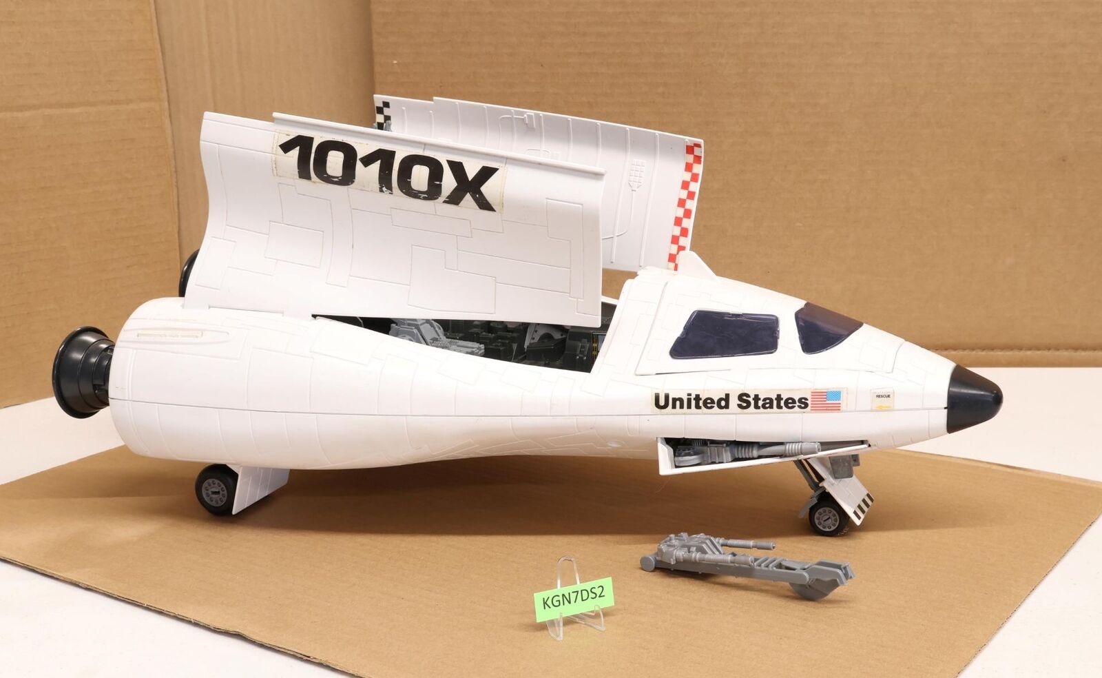 Defiant Space Shuttle 1987 GI Joe Vintage Hasbro Vehicle Action Figure ...