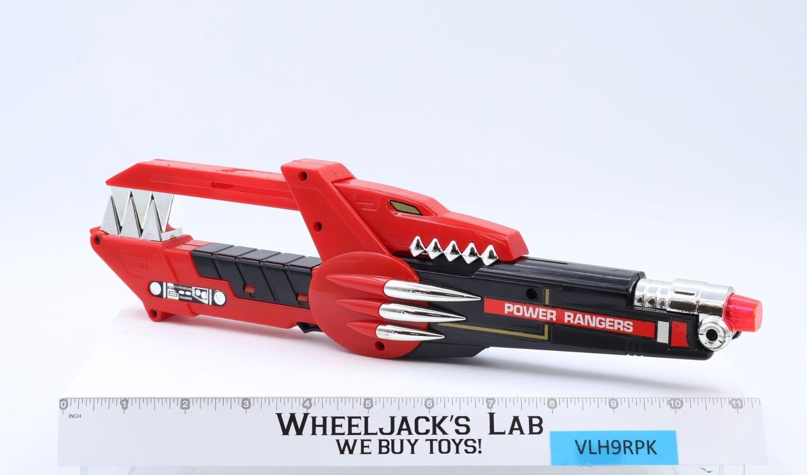 Red Blade Blaster Mighty Morphin Power Rangers 1993 Bandai Action ...