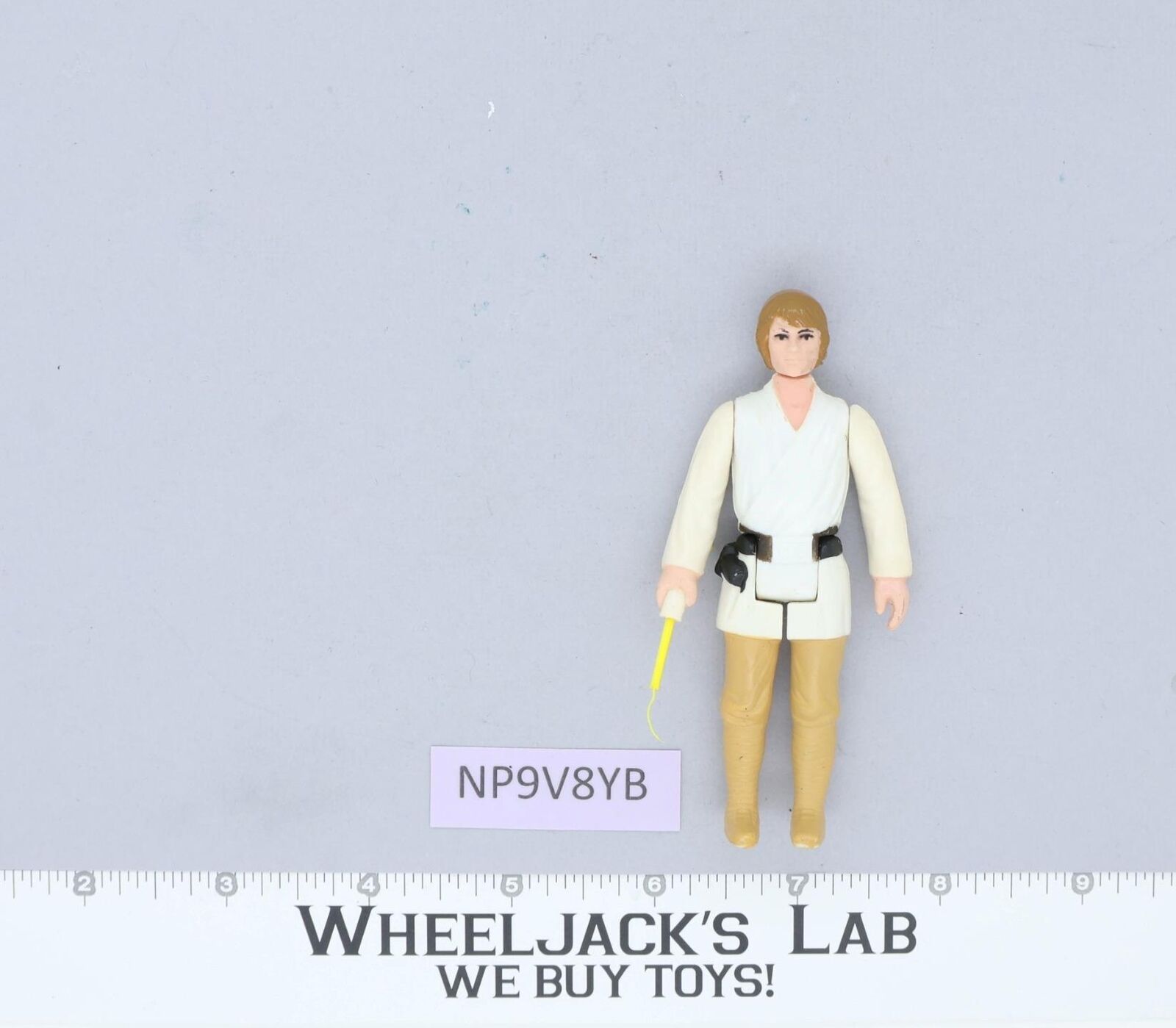 Luke Skywalker Farmboy DARK BROWN HAIR 100% Complete Star Wars 1977 ...