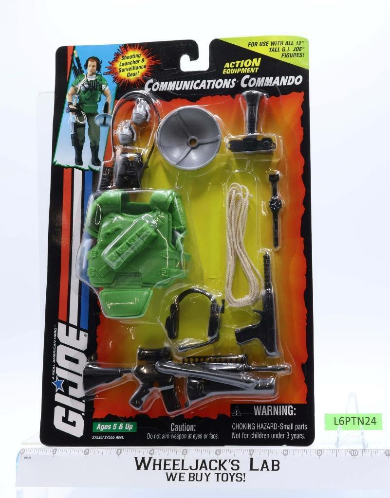 Action Equipment Communications Commando 12" MOSC 1994 GI Joe Hasbro ...