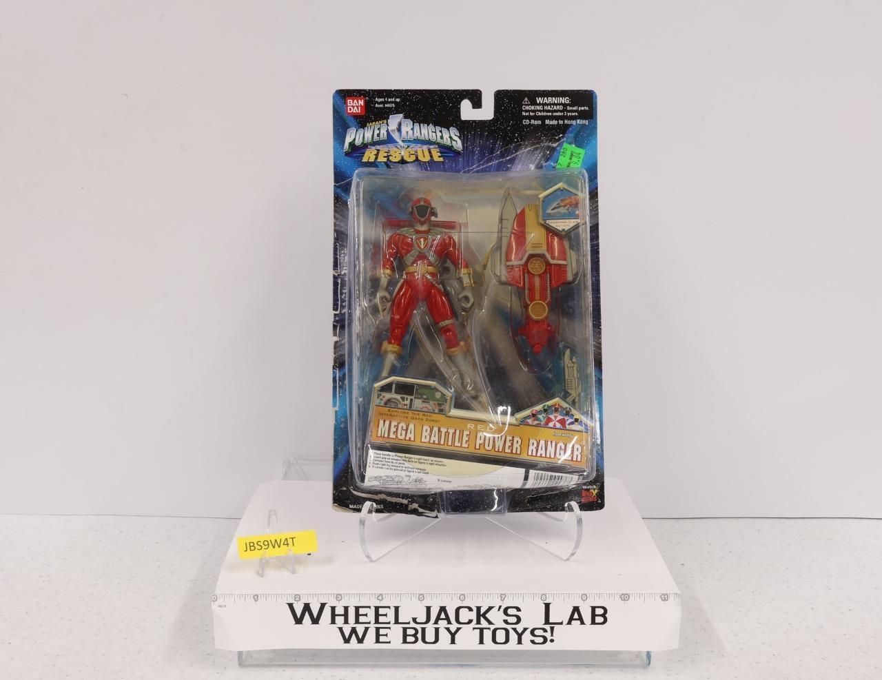 Red Mega Battle Ranger Complete Power Rangers Lightspeed Rescue 1999 ...
