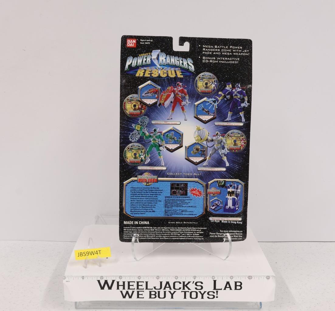 Red Mega Battle Ranger Complete Power Rangers Lightspeed Rescue 1999 ...