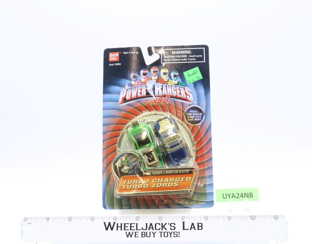 Desert Thunder & Mountain Blaster Turbo Power Rangers 1997 NEW MOSC ...