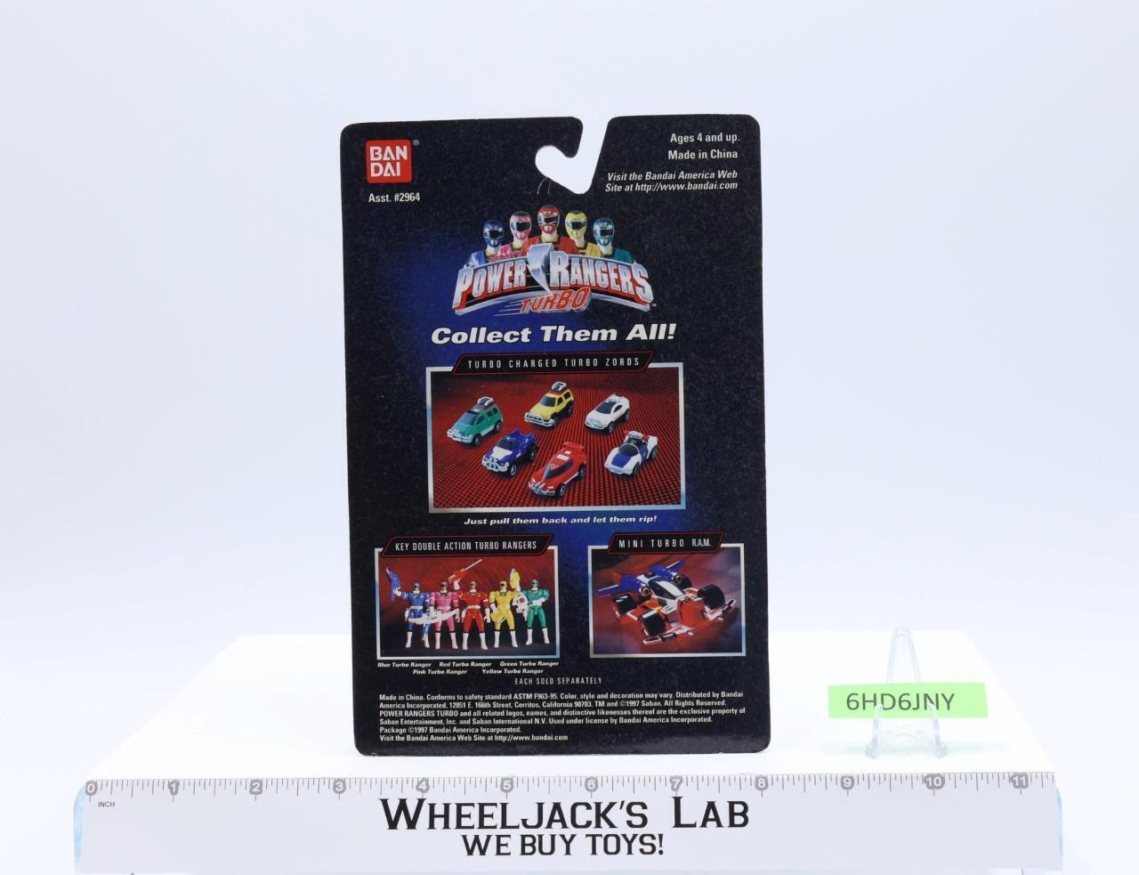 Red Lightning & Wind Chaser Turbo Power Rangers 1997 NEW MOSC Bandai ...