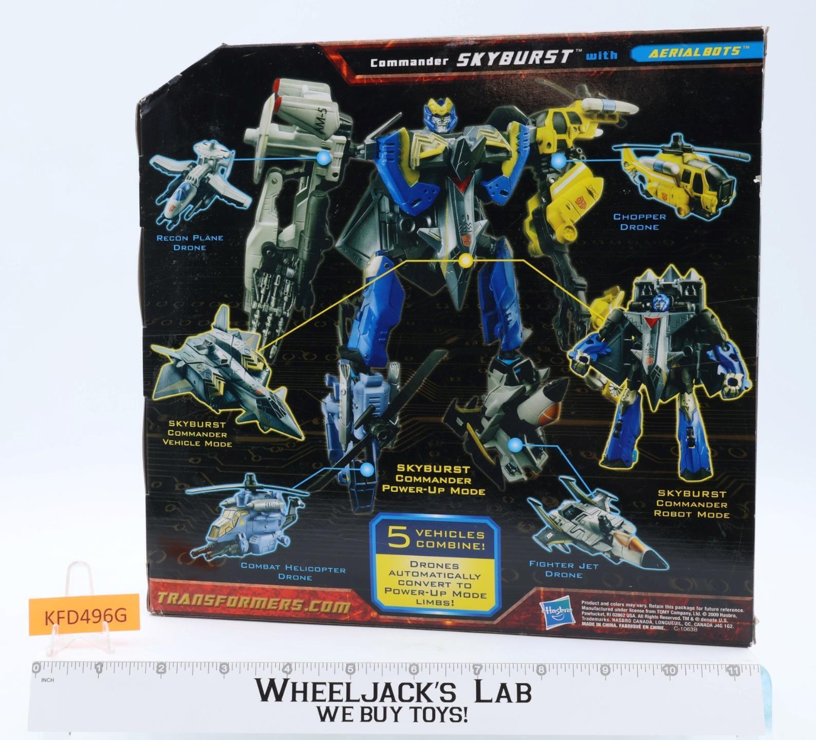 Skyburst W/ Aerialbots Power Core Combiners Transformers 2009 Hasbro ...