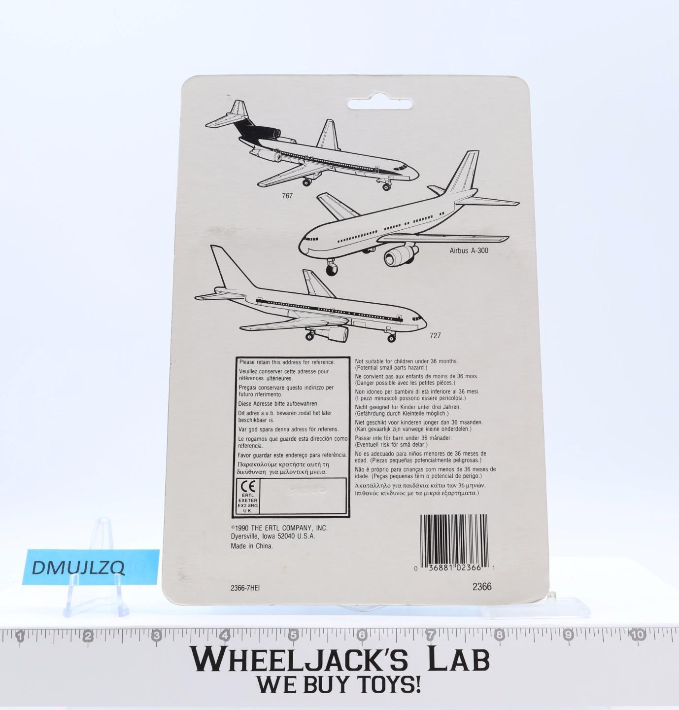 Airbus A-300 Jet Tran Replica 1988 ERTL Die-Cast Vehicle NEW SEALED ...