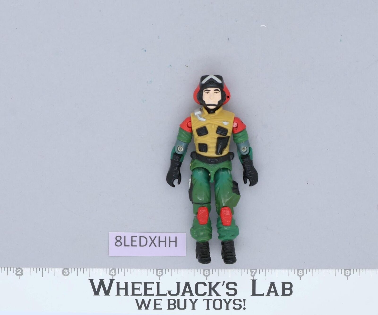 Lift-Ticket V1 G.I. Joe 1986 Hasbro Vintage Action Figure - Wheeljack's Lab