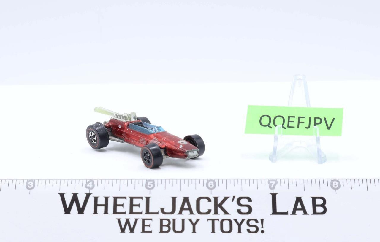 Brabham-Repco F-1 Red 1969 Redline Hot Wheels Mattel Vintage RL ...