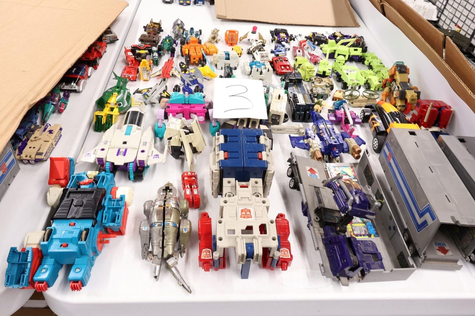 Giant Lot (#3) of G1 G2 Transformers Go-Bots 1980's Vintage Robot ...