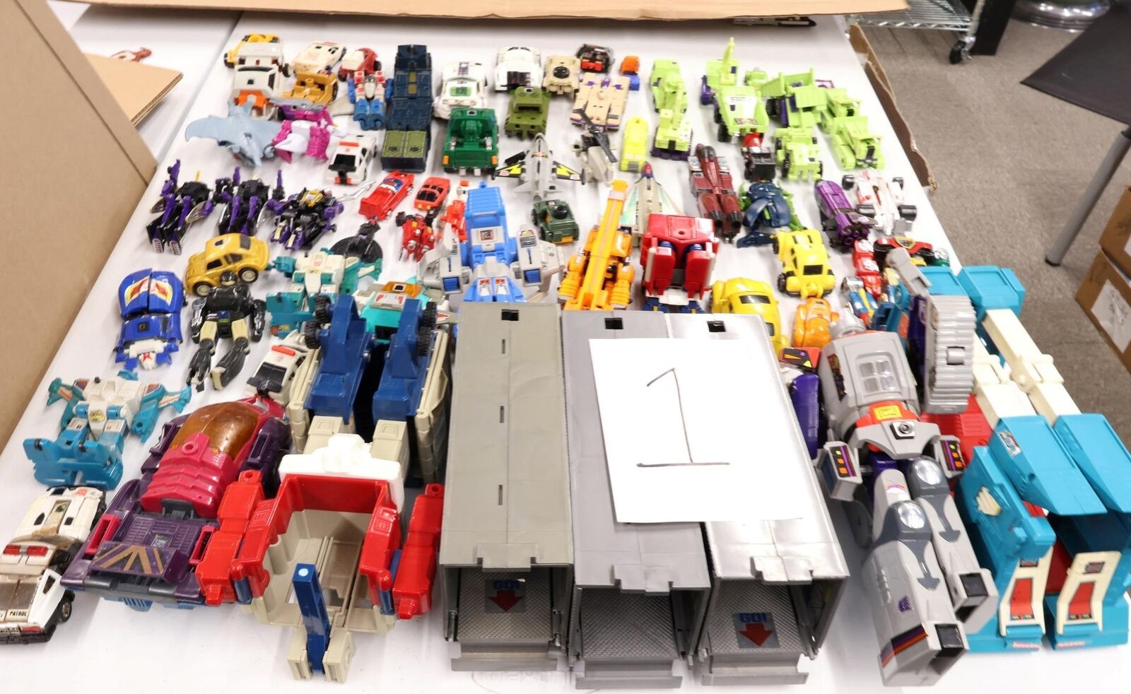 Giant Lot (#1) of G1 G2 Transformers Go-Bots 1980's Vintage Robot ...