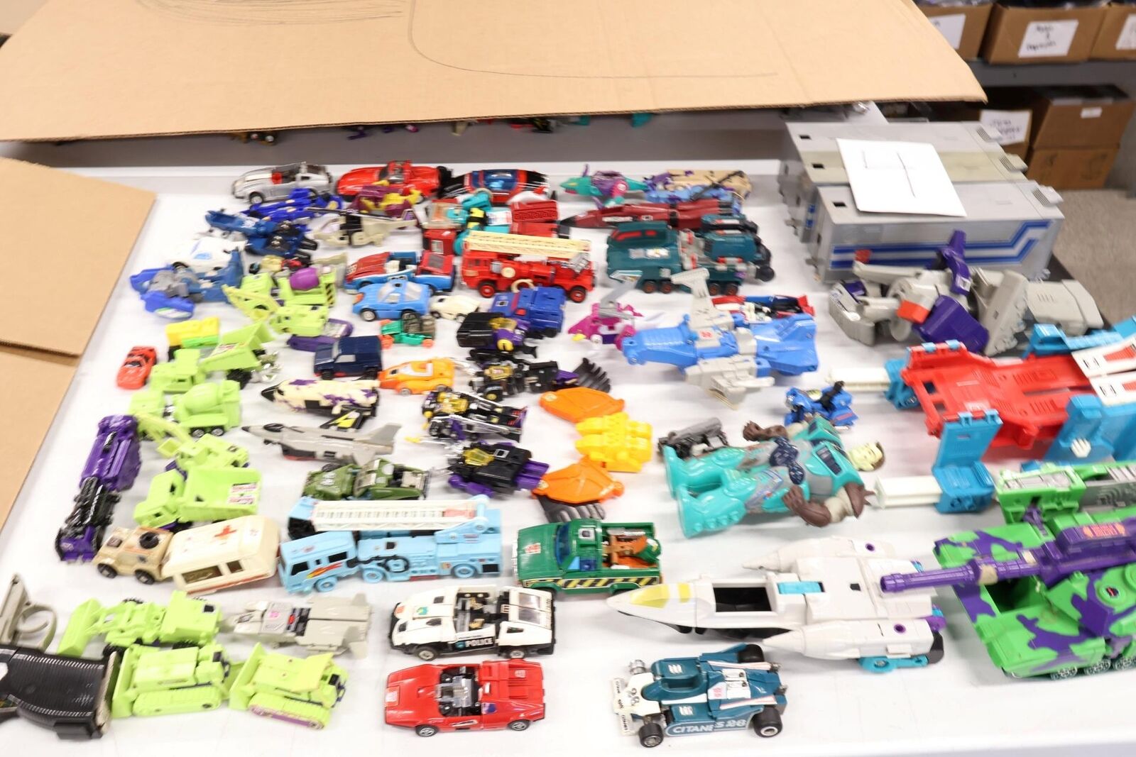 Giant Lot (#4) of G1 G2 Transformers Go-Bots 1980's Vintage Robot ...