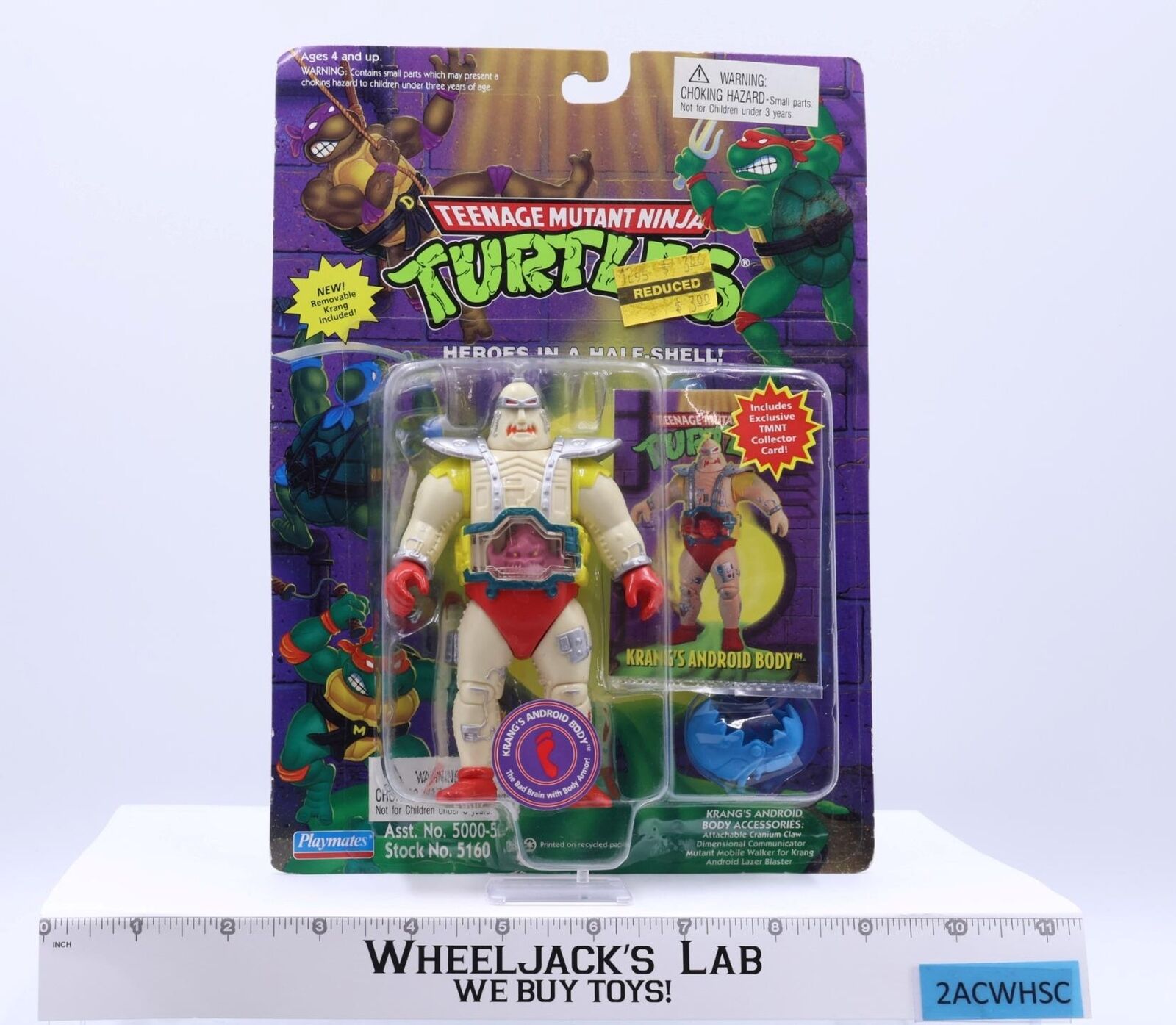 Krang's Android Body Teenage Mutant Ninja Turtles TMNT 1994 Playmates ...