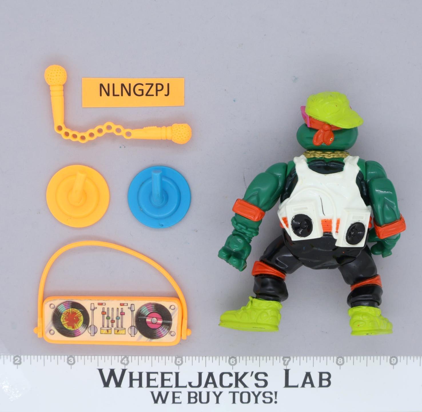 Rappin' Mike 100% Complete Teenage Mutant Ninja Turtle TMNT 1991 ...