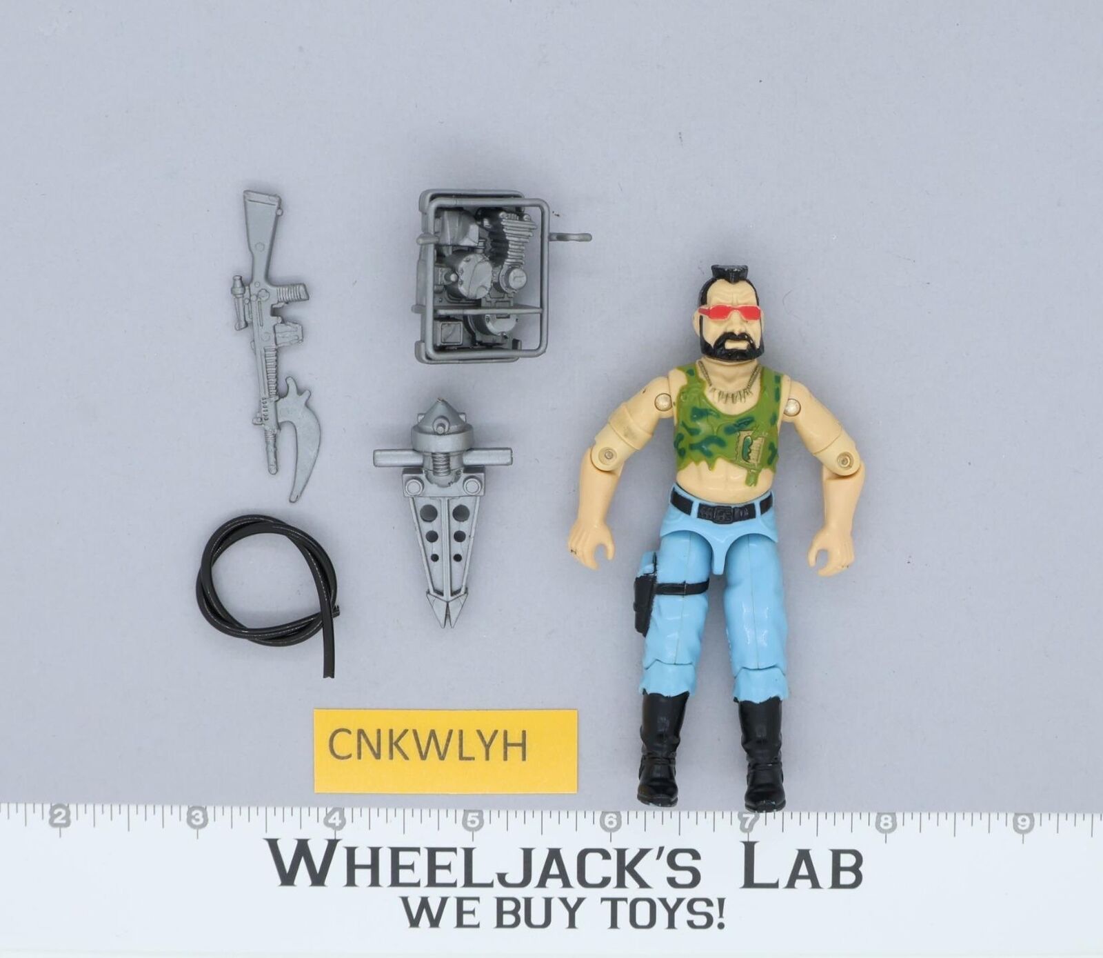 Ripper V1 100% Complete G.I. Joe 1985 Hasbro Vintage Action Figure ...