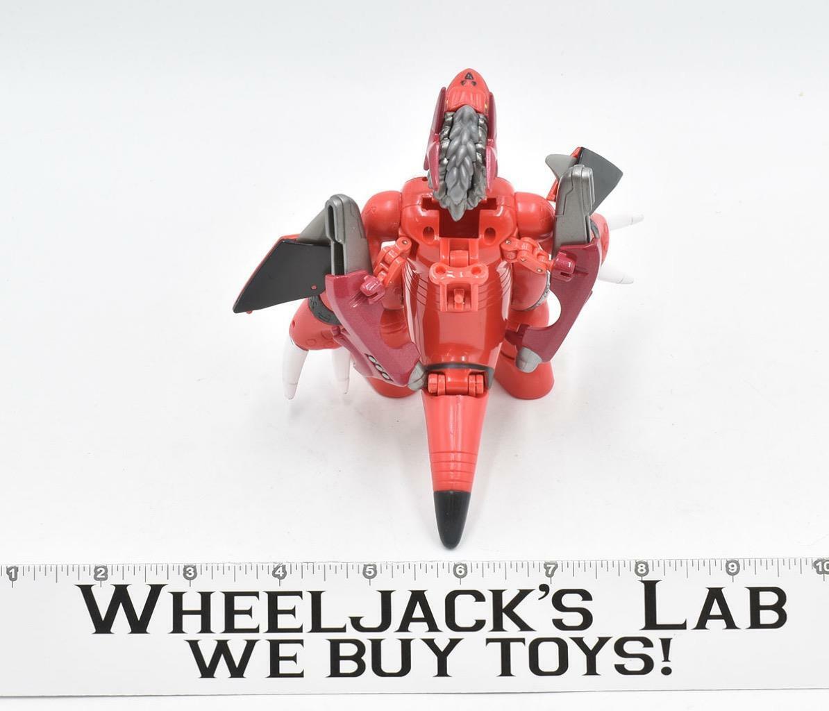 Digimon Digivolving Growlmon to WarGrowlmon 2001 Digital Monsters ...