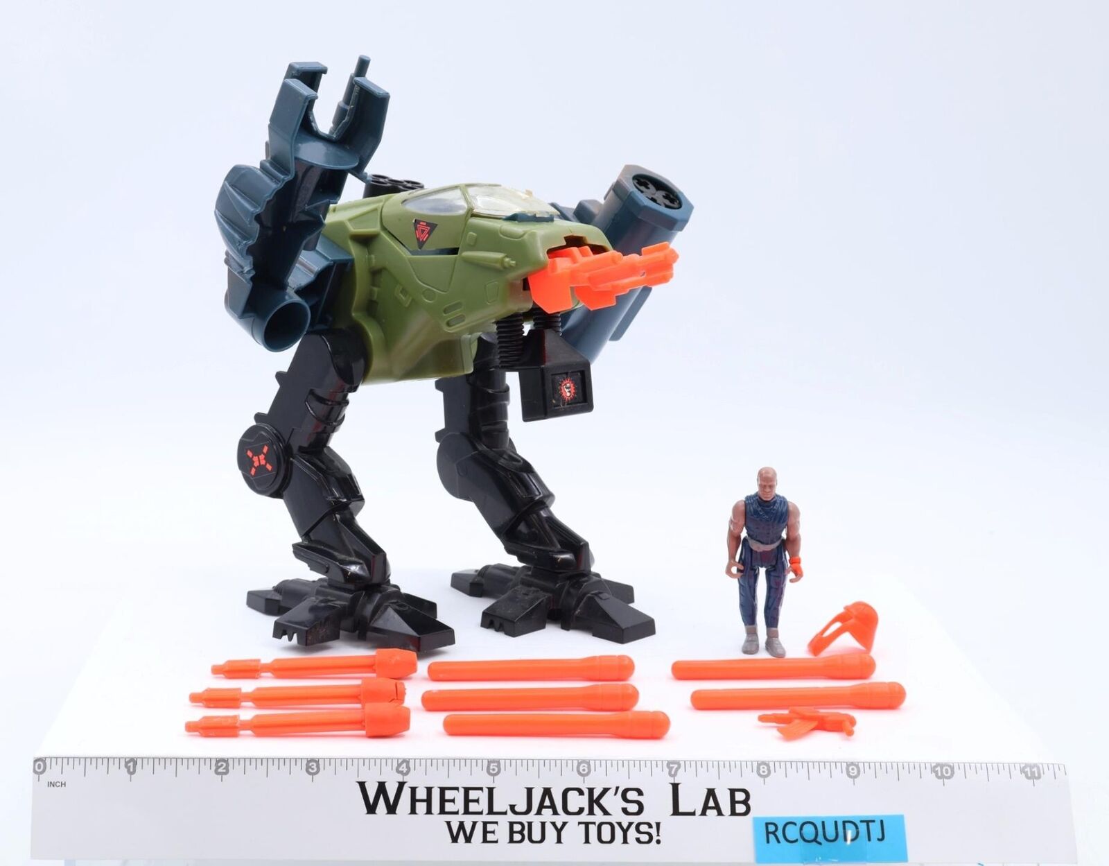 Bushwacker W/ Valten Complete Battletech Mech Robot 1994 Tyco Action ...