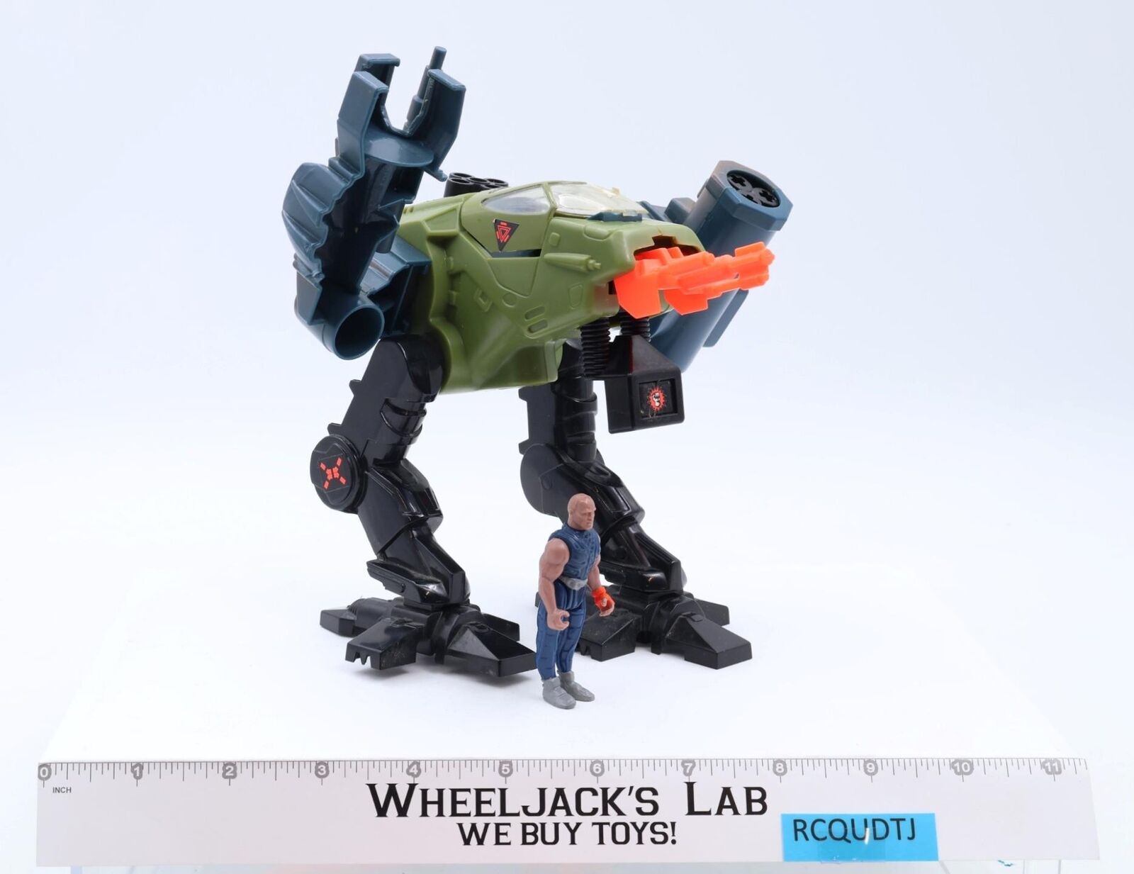 Bushwacker W/ Valten Complete Battletech Mech Robot 1994 Tyco Action ...