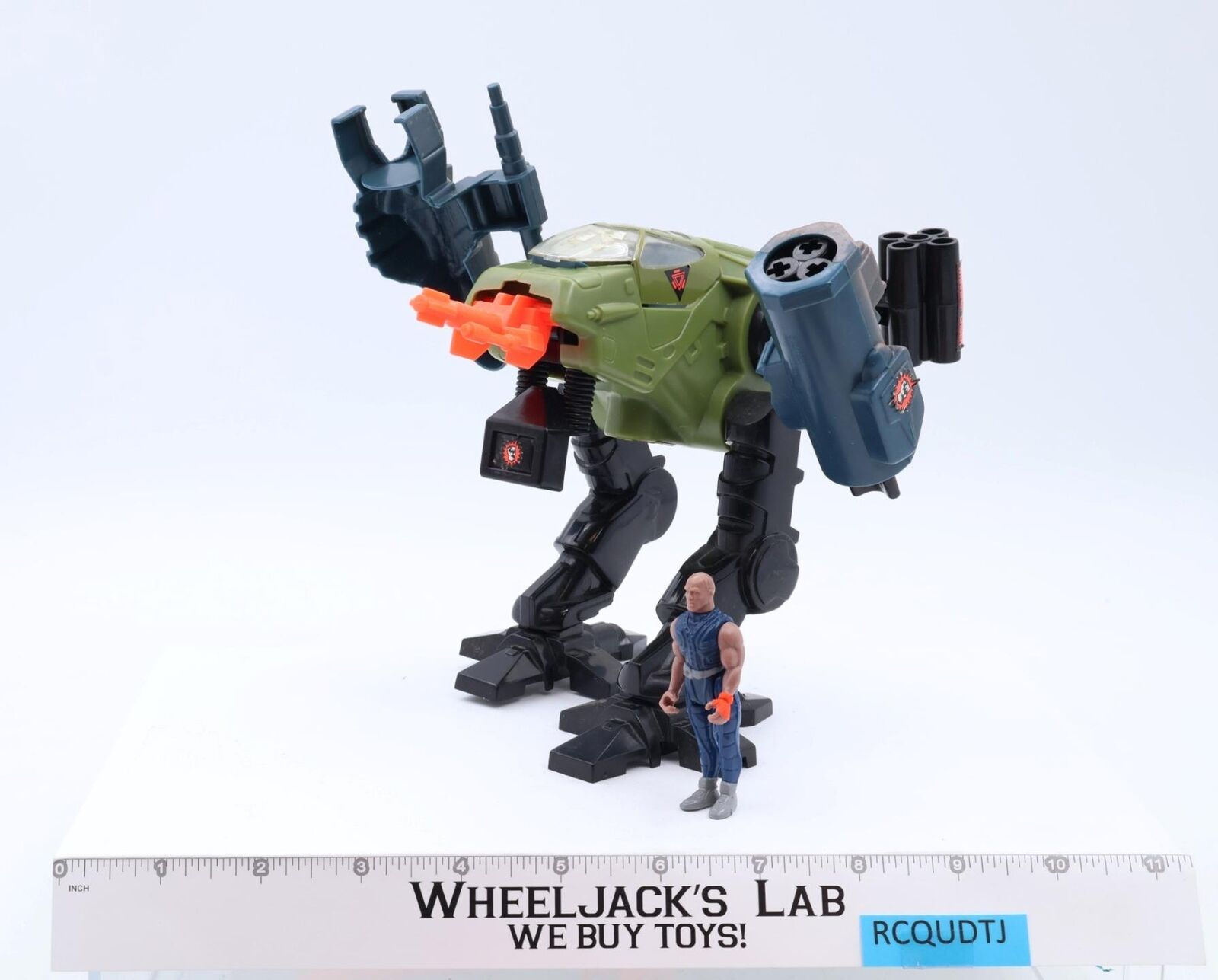 Bushwacker W/ Valten Complete Battletech Mech Robot 1994 Tyco Action ...