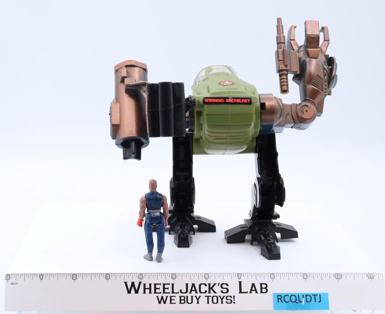 Bushwacker W/ Valten Complete Battletech Mech Robot 1994 Tyco Action ...