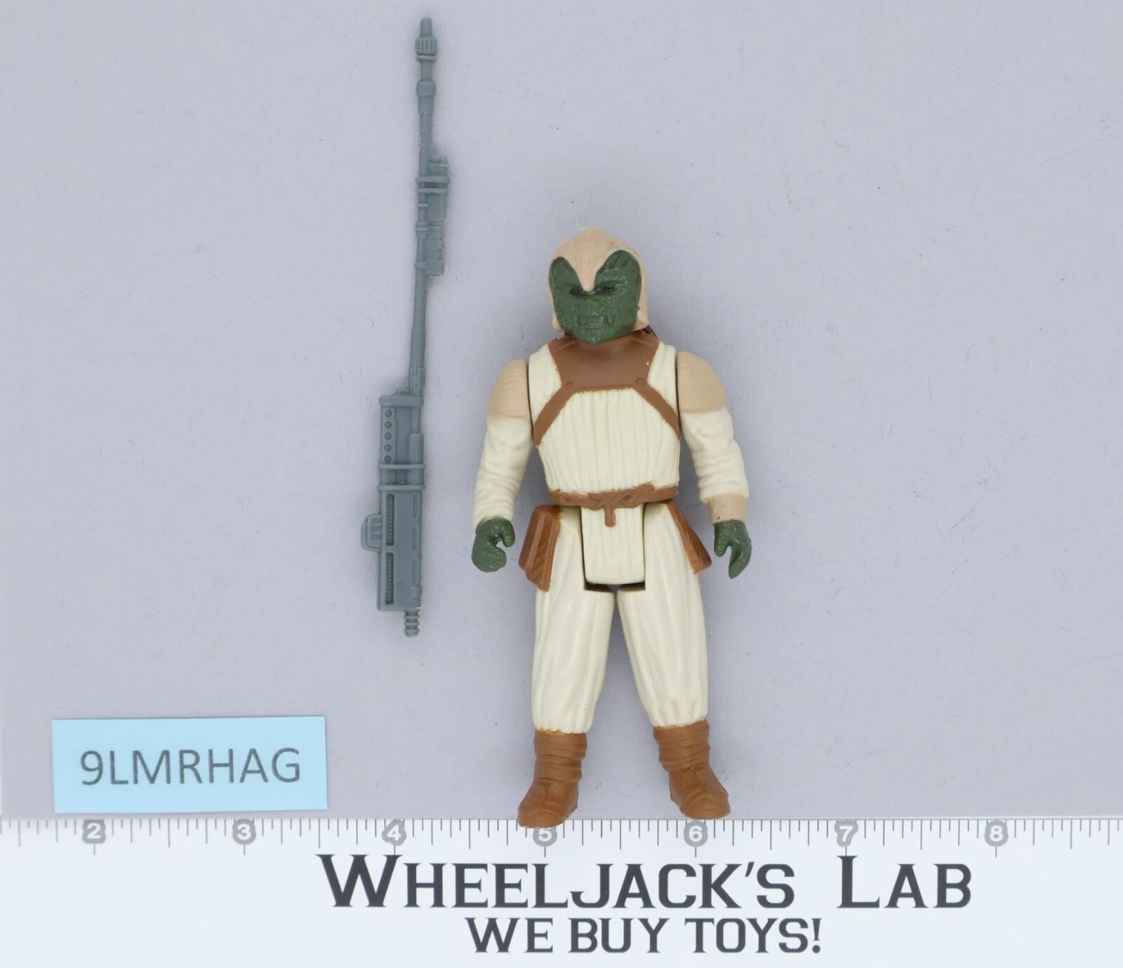 Jabba The Hutt Klaatu Skiff Guard Star Wars ROTJ 1983 Kenner Figure NO ...