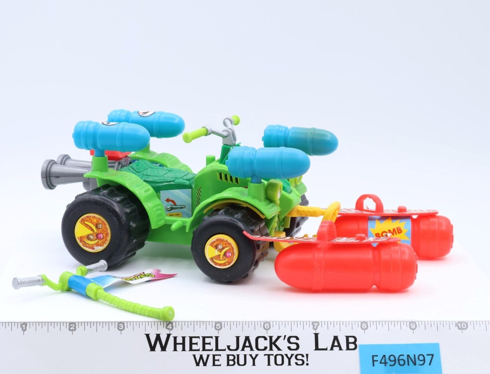 Muta-Ski 100% Complete Teenage Mutant Ninja Turtles TMNT 1992 Playmates ...