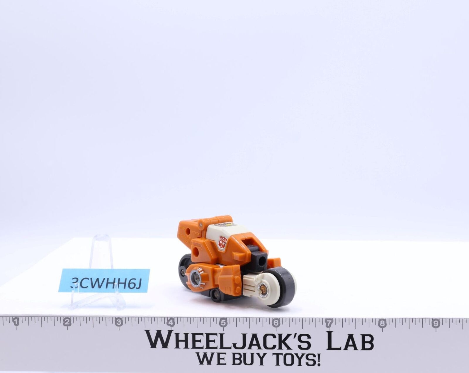 Afterburner Computron 1987 Vintage Hasbro G1 Transformers Action Figure Wheeljacks Lab