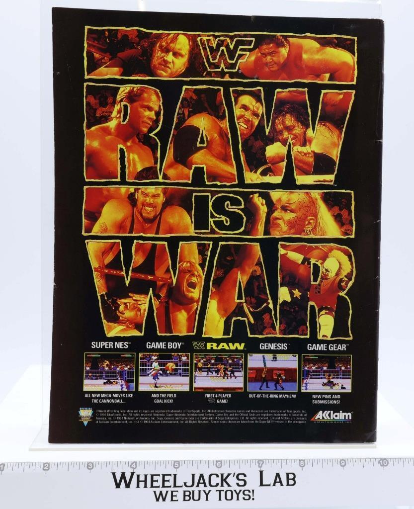 WWF Body Slams & Memories Ultimate Wrestling Scrapbook 1994 Year in ...