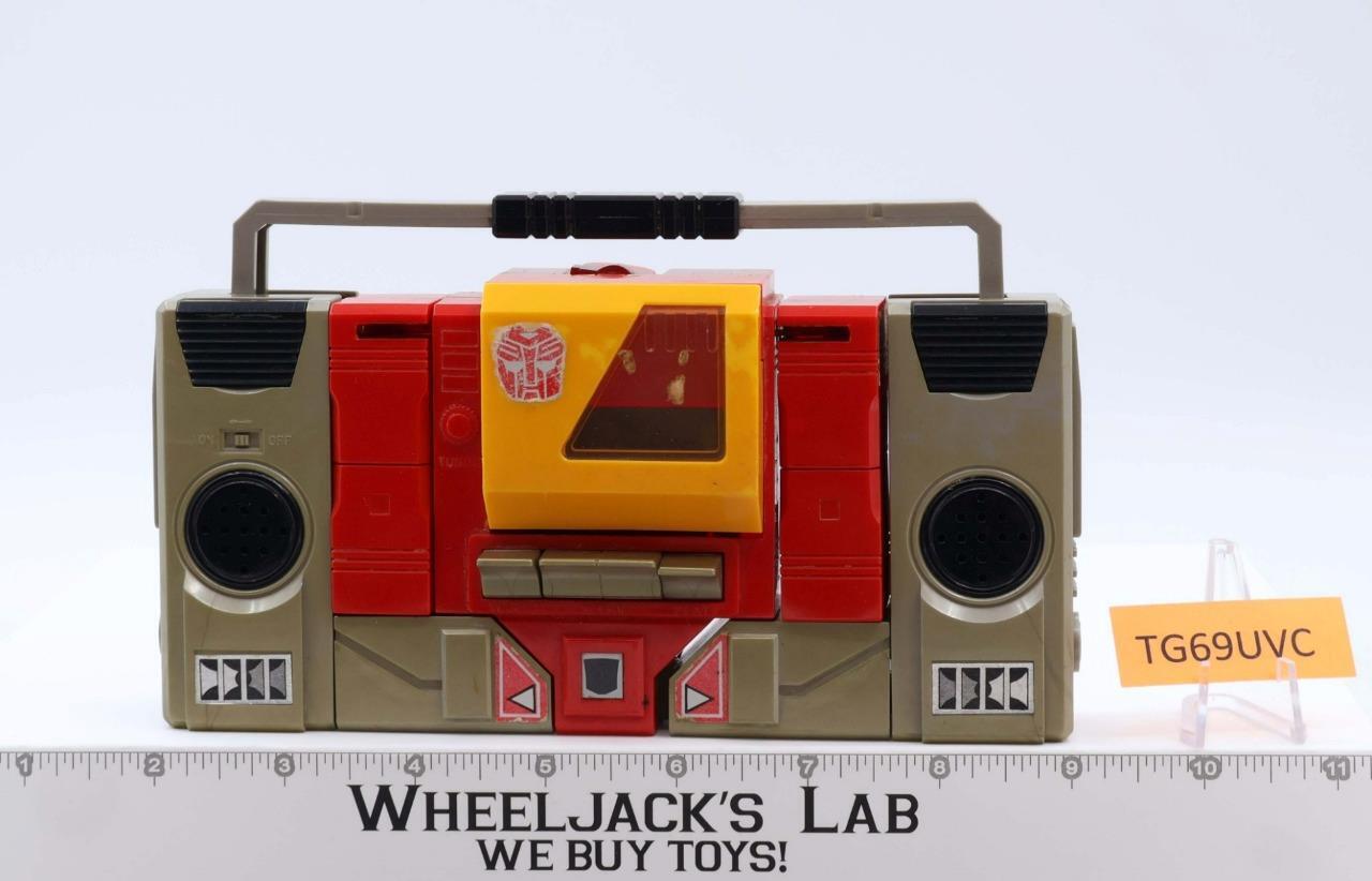 Blaster Vintage Hasbro 1985 G1 Transformers DECK & EARS BROKEN ...