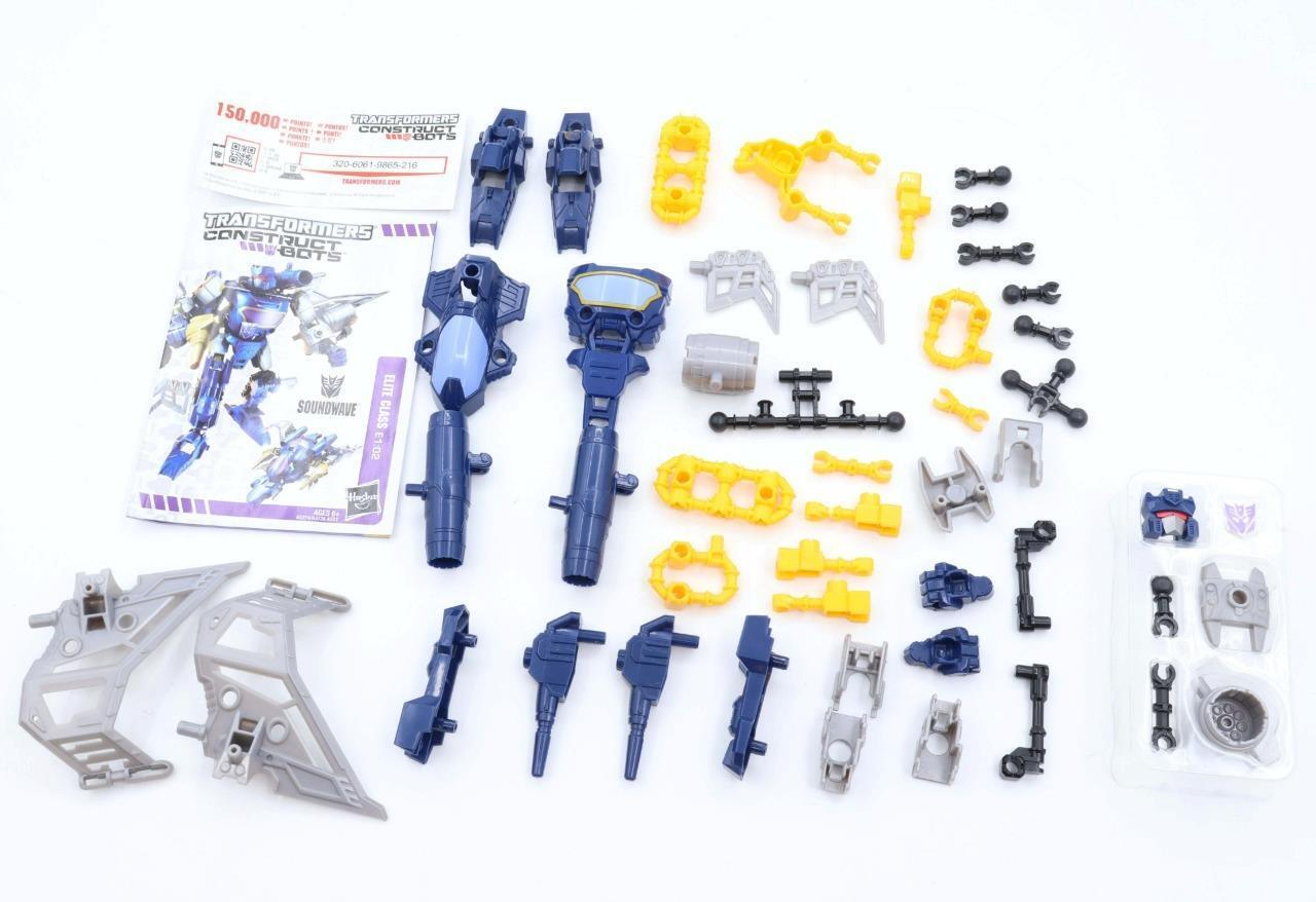 Soundwave Transformers Construct Bots Elite Class 2013 Hasbro ...