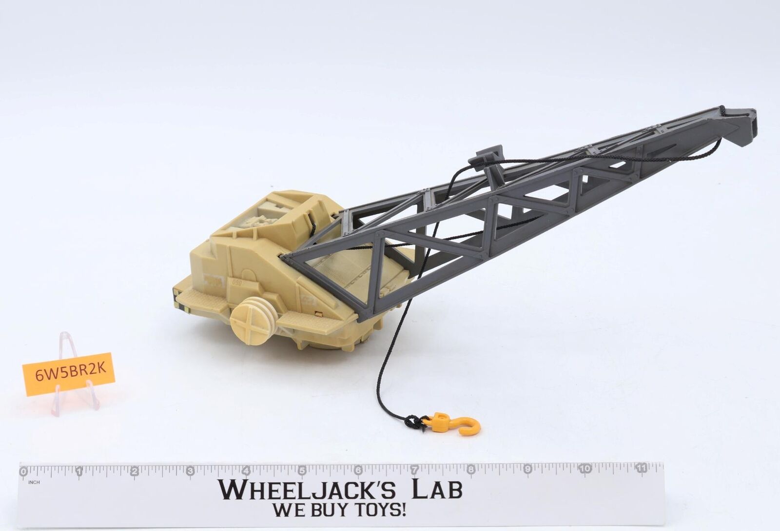 USS Flagg Aircraft Carrier Crane Derrick With Hook & Rope 1985 GI Joe ...