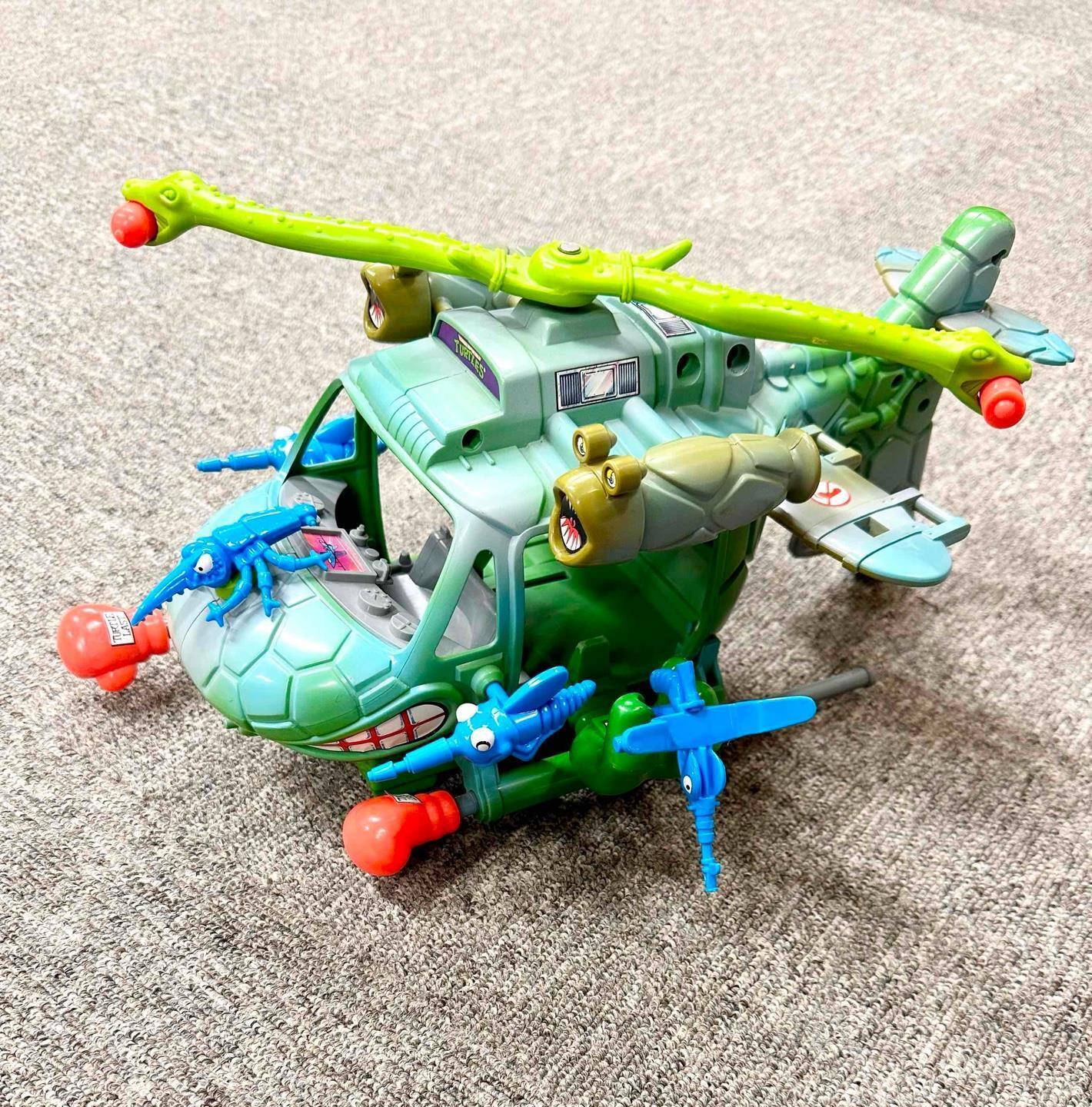 Turtle Copter Turtlecopter TMNT 1990 Vintage Playmates Action Figure ...