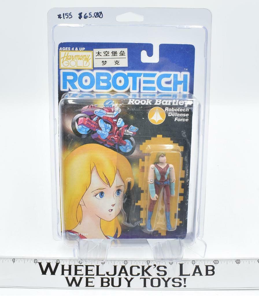 Rook Bartley NEW W/CASE Robotech Harmony Gold 1985 Matchbox Action Figure - Wheeljack's Lab