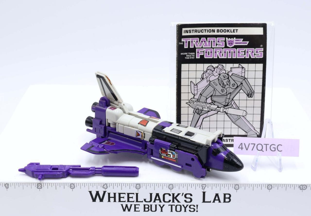 Astrotrain 100% Complete Vintage 1985 G1 Transformers Hasbro Action ...