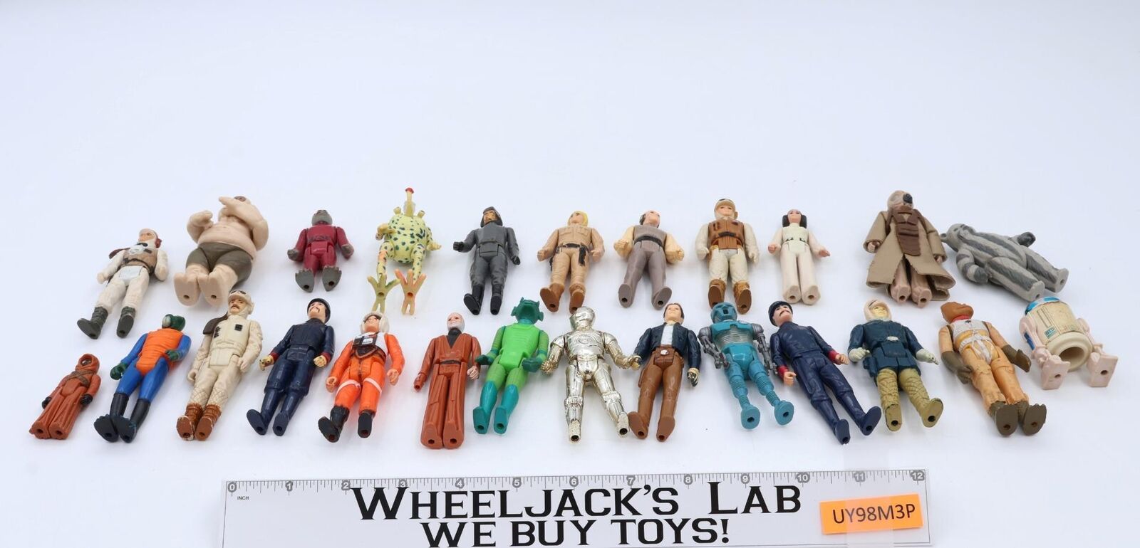 Lot of 25 Star Wars 1970s-1980s Kenner Vintage Action Figures ...