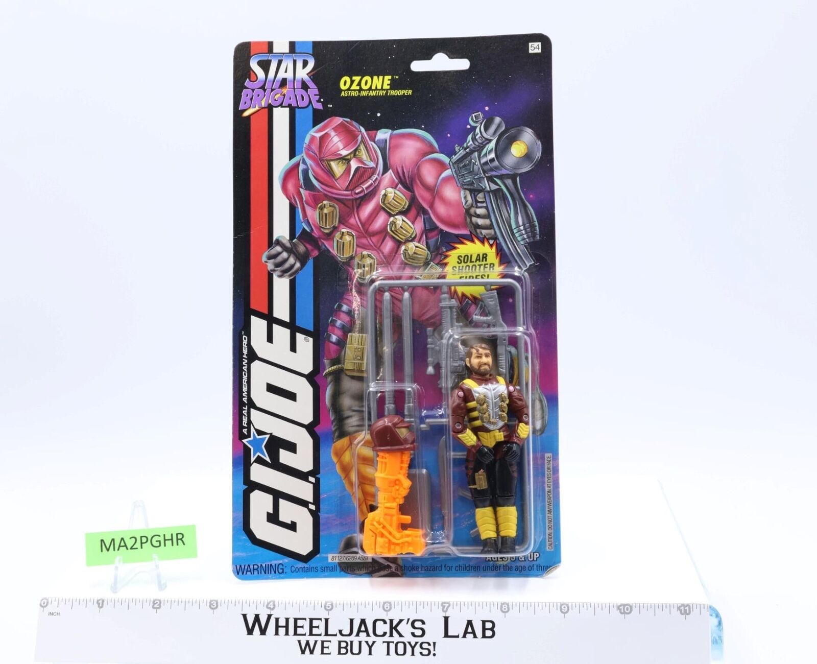 Ozone GI Joe Star Brigade 1993 Hasbro Action Figure NEW MOSC SEALED ...