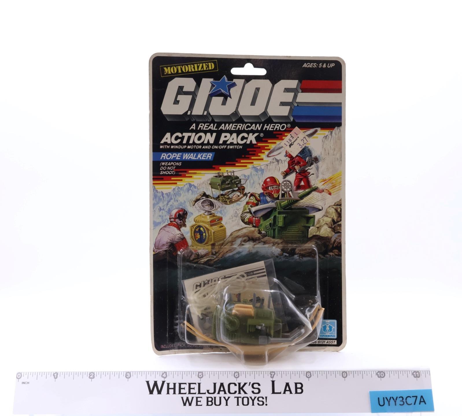 Rope Walker Motorized Action Pack GI Joe 1987 Hasbro Action Figure NEW ...