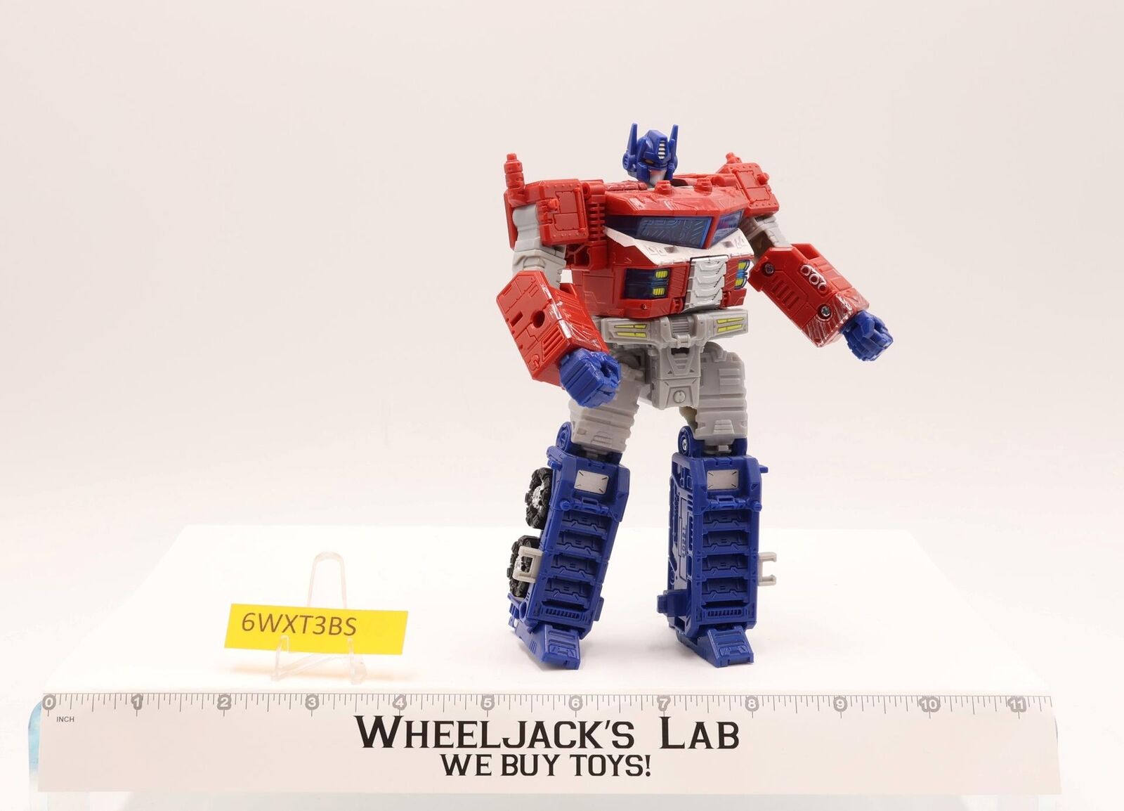Optimus Prime 100% Complete W/ Galaxy Upgrade Transformers Siege WFC ...
