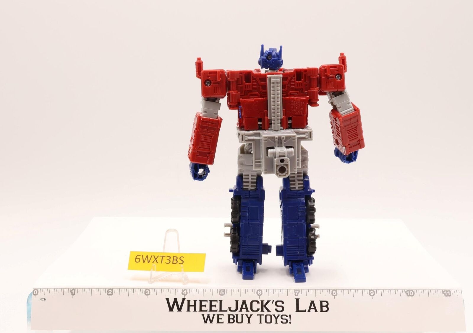 Optimus Prime 100% Complete W/ Galaxy Upgrade Transformers Siege WFC ...