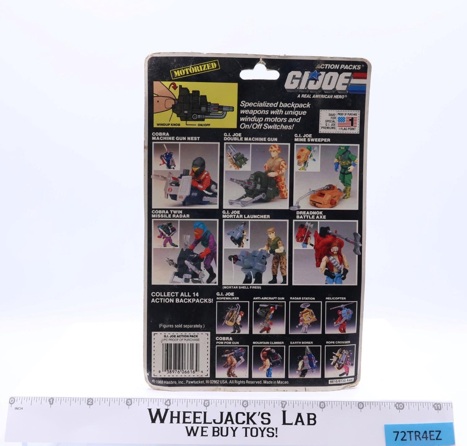 Dreadnok Battle Axe Motorized Action Pack GI Joe 1988 Hasbro Figure NEW ...