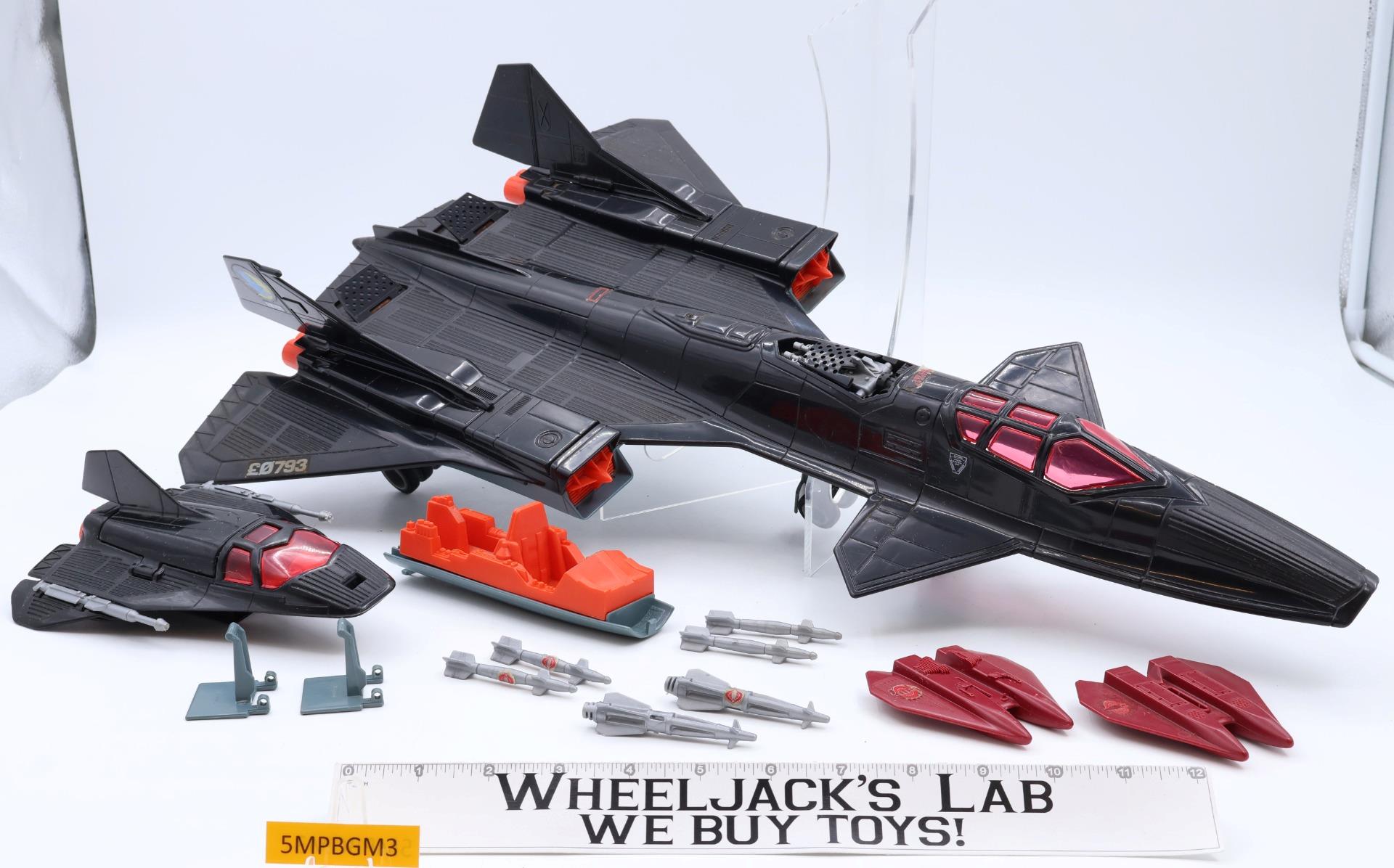 Cobra Night Raven S3P GI Joe 1986 Hasbro Vintage Action Figure Vehicle ...