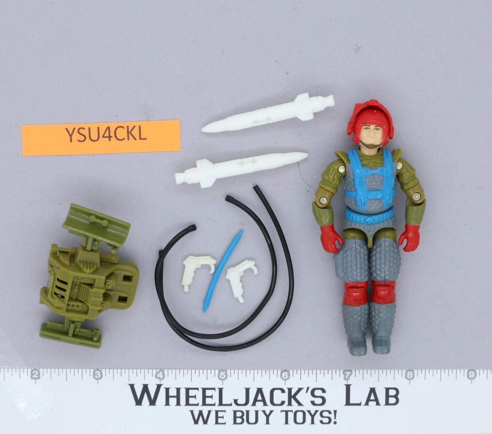 Fast Draw V1 100% Complete G.I. Joe 1987 Hasbro Vintage Action Figure ...