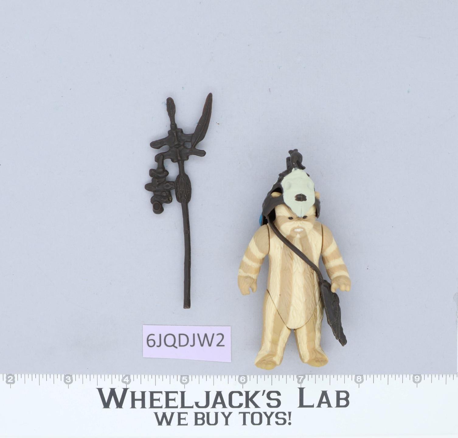 Logray Ewok 100% Complete Star Wars ROTJ 1983 Vintage Kenner NO REPRO ...
