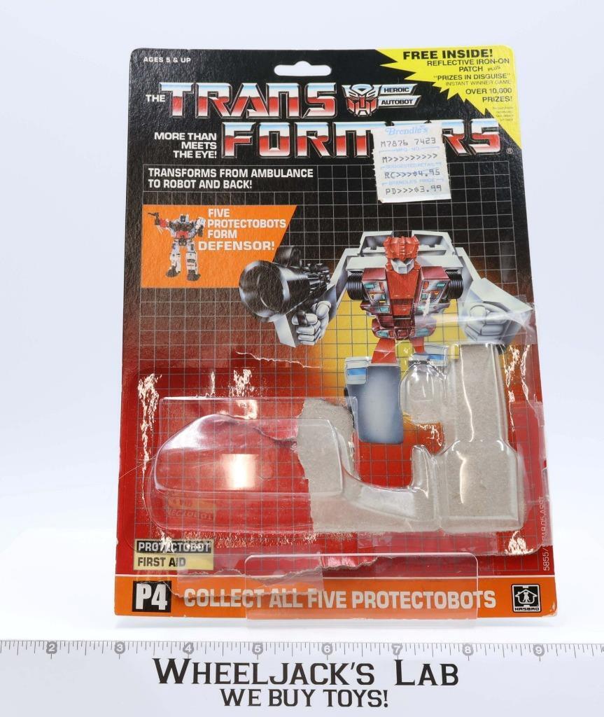 First Aid METAL 100% Complete W/CARDBACK & BUBBLE G1 Transformers ...